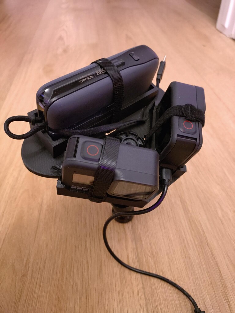3d Print File for dual GoPro Hero 8 + battery pack - ActionStitch Forum